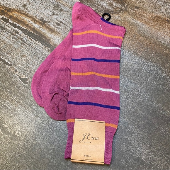 J. Crew | Underwear & Socks | J Crew Striped Socks Nwt | Poshmark